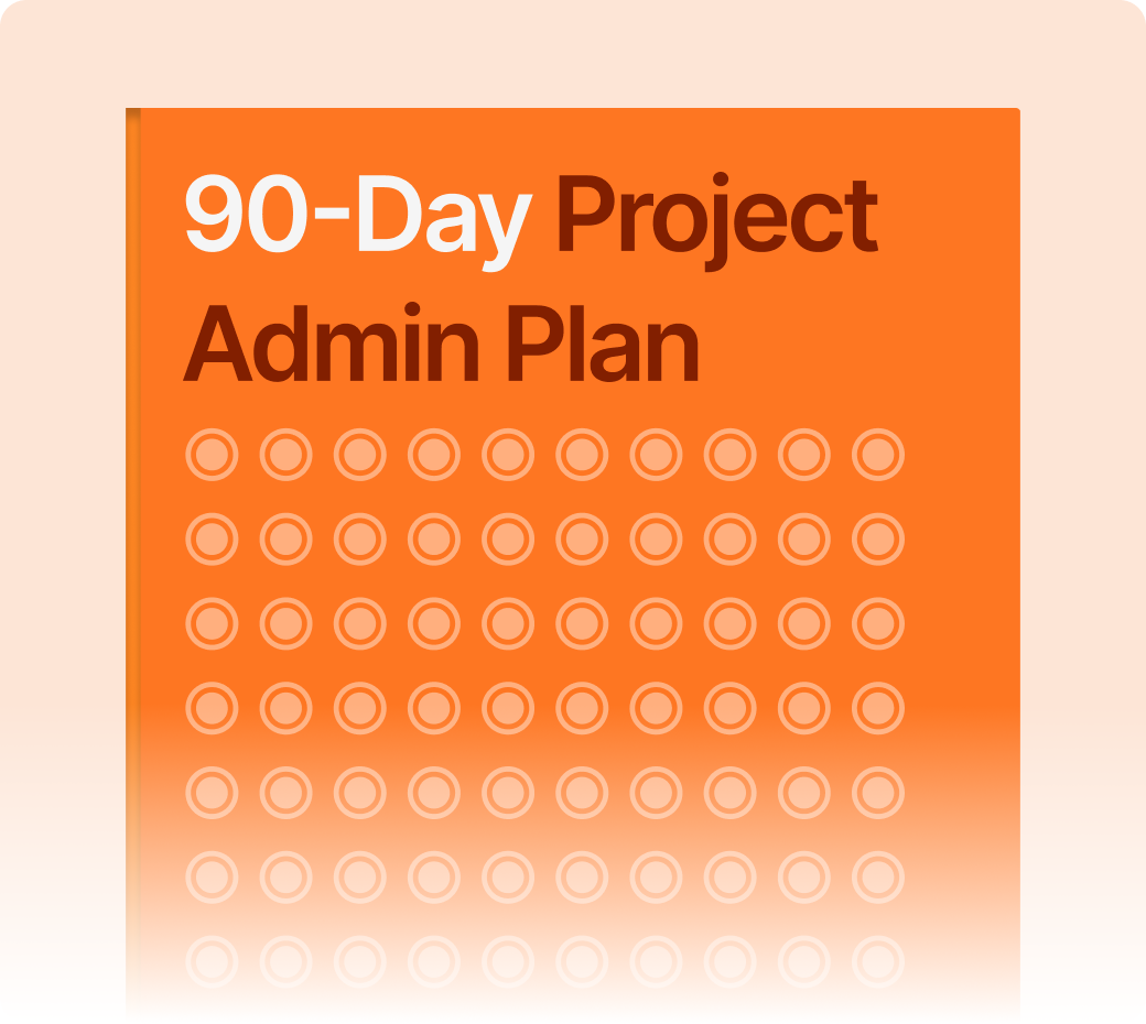 90-Day Project Admin Plan - astravue